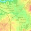 Carte topographique Horden, altitude, relief