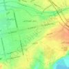 Carte topographique Korangi Town, altitude, relief