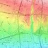 Carte topographique Hesarak, altitude, relief