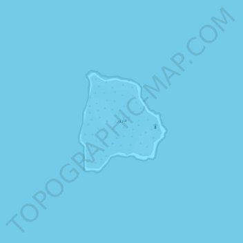 Carte topographique Lesser Farvar Island, altitude, relief